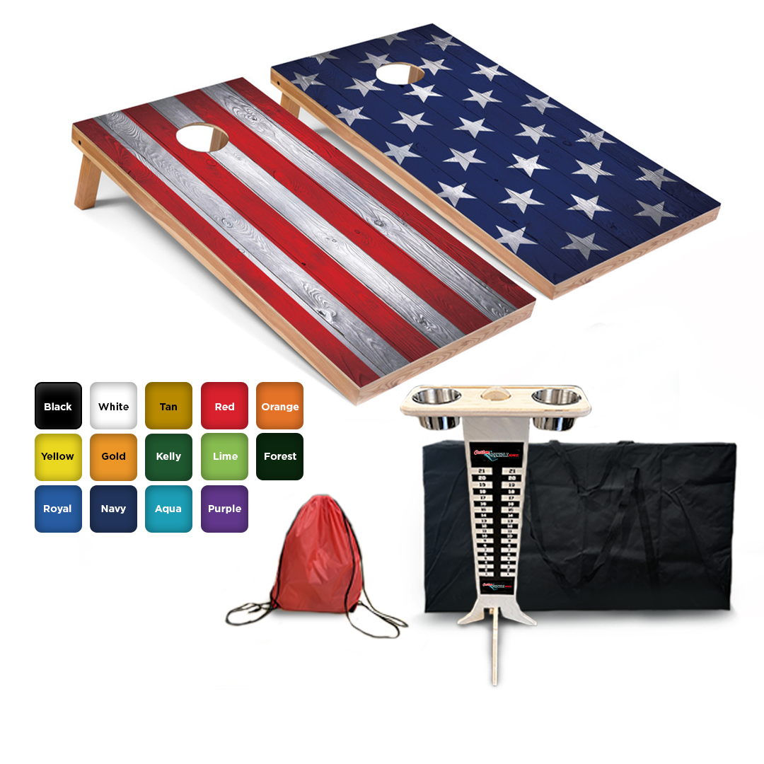 American Flag — CustomCornHoleBoards